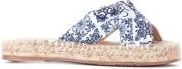 Liu Jo Femme, Chaussures, Bleu, Taille: 39 EU Paros 03 Rope Sandal