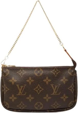 Louis Vuitton Pre-owned Mini Pochette Accessoires - - Pre-owned - Damen - Braun - ONE SIZE