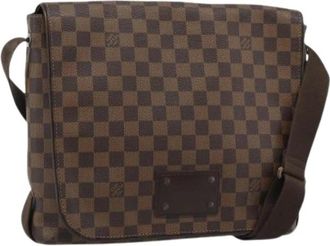 Louis Vuitton Sac bandouli&egrave;re Damier Ebene Pre-owned - Femme - Pre-owned - Brun - Taille: ONE Size
