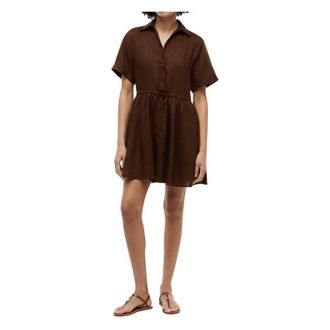 Tommy Hilfiger Damen, Kleider, Braun, XSGr&ouml;&szlig;e
