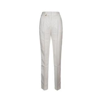 Jacquemus Le Pantalon Tibau - - Trousers - Damen - Wei&szlig; - M