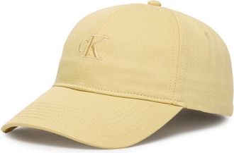 Calvin Klein Cap Monogram Embroidery Baseball Cap LV04K5024G Gelb