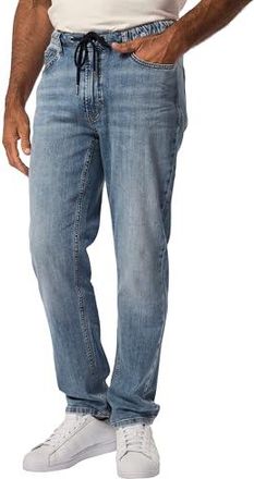 JP1880 Jp1880 Jeans, Lightweight, Schlupfbund, Modern Straight Fit, BIS 8 XL, Bleu Clair, 6XL Hommes