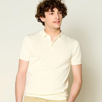 Bexley Braiden - Polo homme ecru