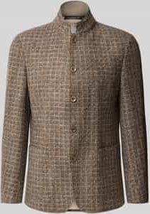 Roy Robson Slim Fit Sakko mit Stehkragen