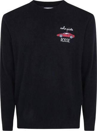 MC2 Saint Barth Pull Col Rond Heron Light Embry - Homme - Pulls - Noir - Taille: 2XL