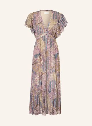 BA&SH Ba&Sh Kleid Pareta Mit Glitzergarn pink