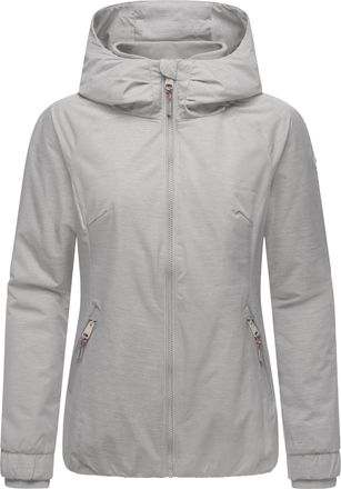 Ragwear Damen warme wasserdichte und atmungsaktive Winterjacke mit Kapuze Dizzie Warm Rain YOUMODO Ash Gr. XXL