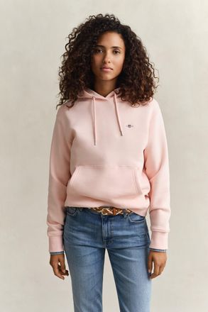 GANT Damen Shield Hoodie (XXXL) APRICOT Rosa