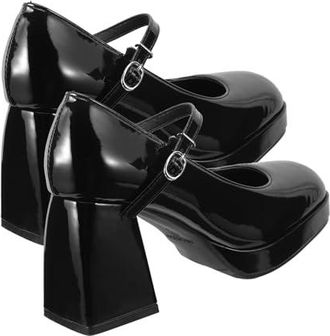 UPKOCH Chaussures à Talons Cuir pour Femme Élégantes et Confortables Talon Épais pour Soirées Mariages et Usage Quotidien Mode et Durabilité Garanties