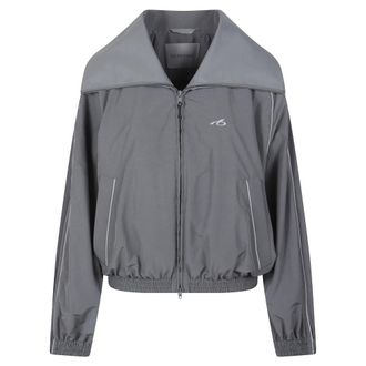 Balenciaga Hochkragen-Trainingsjacke - - Jackets - Damen - Grau - XS