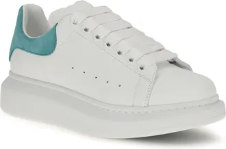Alexander McQueen Oversize Leather Sneakers - White