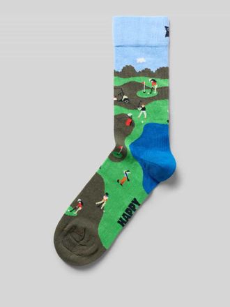 Happy Socks Socken mit Allover-Motiv-Print