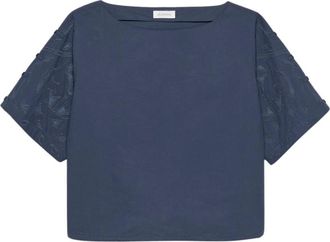 Alchemist Femme, Blouses et Chemises, Bleu, Taille: 46 FR Lotus Top