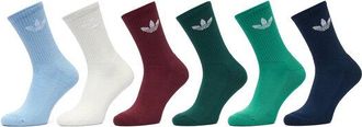 adidas Lange Socken Trefoil Cushion Crew Socks 6 Pairs JI9504 Bunt