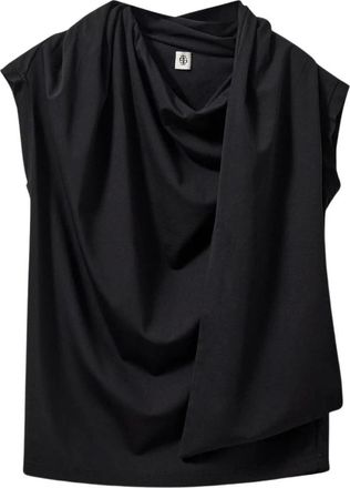 The Garment Femme, Tops, Noir, Taille: 38 FR Scarf Tee
