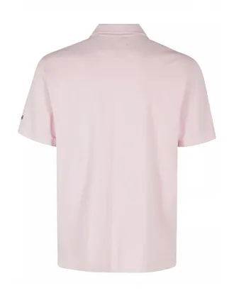 MC2 Saint Barth Mens Polo Shirt Charles Pink Cotton T-shirts And Polos