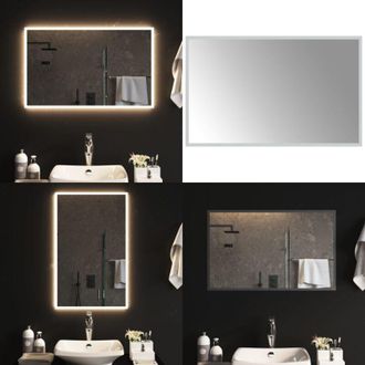 vidaXL LED-Badspiegel 50x80 cm - LED-Spiegel - Kosmetikspiegel