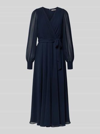 Christian Berg Cocktail Regular Fit Midikleid mit Taillenband