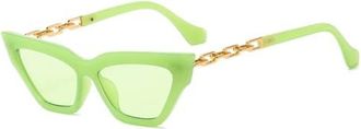 Generic Lunettes De Soleil Dextérieur À Petite Monture For Hommes Vacances For Femmes Plage Et Sport(Green)