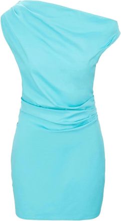 Staud Phare mini dress - Bleu