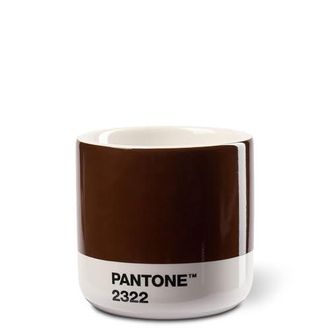 Copenhagen Design PANTONE Porzellan Macchiato Thermobecher, Brown 2322