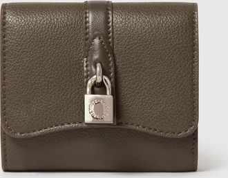 Stella McCartney Ryder Tri-Fold Wallet, Woman, Dark olive