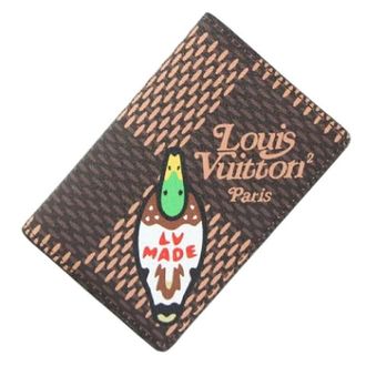 Louis Vuitton Pre-owned Damier Visitenkartenetui - - Pre-owned - Damen - Braun - ONE SIZE