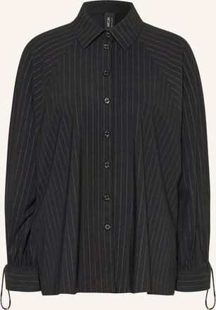Marc Cain Oversized-Hemdbluse schwarz