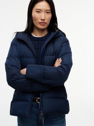 Tommy Hilfiger Steppjacke DOWN BRANDED FITTED JACKET Kunstfaser