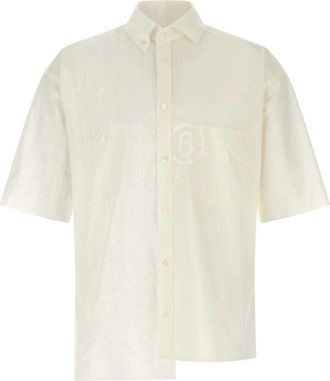 Maison Margiela Herren, Shirts, Wei&szlig;, XLGr&ouml;&szlig;e