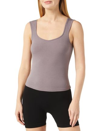 Triumph Womens Natural Spotlight Camisole Pyjamaoberteil, Pigeon Grey, 44