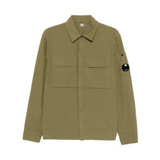 C.P. Company C.p. Company, Homme, Vestes, Vert, Taille: XL Light Jacket