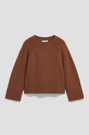Gerard Darel Pull col rond en laine m&eacute;rinos - RIVE - Cigare