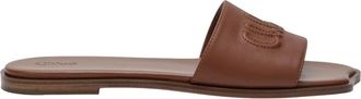 Chlo&eacute; Femme, Chaussures, Brun, Taille: 36 1/2 EU Soleil Slide