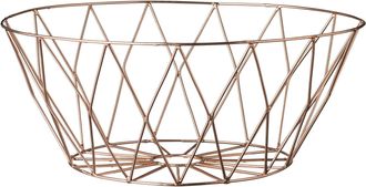Bloomingville Brotkorb Kupfer (&Oslash;25x10cm)