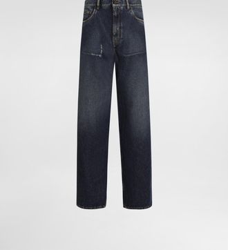 Dolce & Gabbana Denim Cotton Trousers - Mann Jeans Mehrfarbig 48
