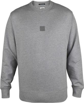 C.P. Company C.p. Company, Homme, Sweatshirts et sweats &agrave; capuche, Gris, Taille: M Crew Neck SweaT-shirt