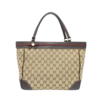 Gucci Sac &agrave; main vintage en toile GG Pre-owned - Femme - Pre-owned - Beige - Taille: ONE Size