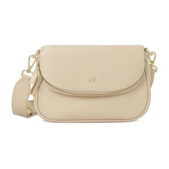 Kazar Cremefarbene Handtasche mit Tasche in der Klappe - - Bags - Damen - Beige - ONE SIZE