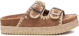 Refresh Sandale Femme Camel - Chaussures Confortables et polyvalentes - Mode d&eacute;contract&eacute;e - Mod&egrave;le 17195004 (Taille41)