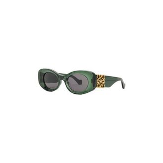 Loewe Lunettes de soleil Beveled Oval Maxi Anagram