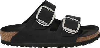 Birkenstock Femme, Chaussures, Noir, Taille: 38 EU Arizona Big Buckle Sandales