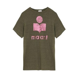 Isabel Marant Zewel T-shirt - - Tops - Damen - Gr&uuml;n - XS