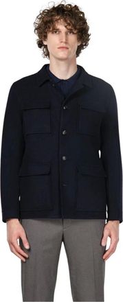 Mason's Veste de terrain California - Homme - Vestes - Bleu - Taille: XL
