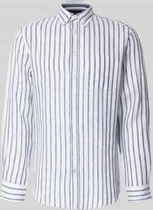 Christian Berg Slim Fit Freizeithemd aus reinen Leinen