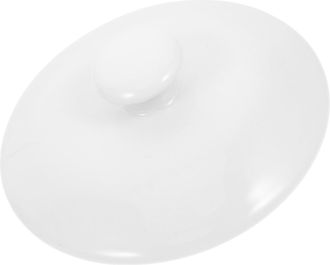 OSALADI Ersatzdeckel aus Keramik f&uuml;r T&ouml;pfe und Suppensch&uuml;sseln 10cm Mikrowellengeeignet Multifunktional f&uuml;r D&auml;mpfen und Kochen Geeignet f&uuml;r Professionelle K&uuml;c