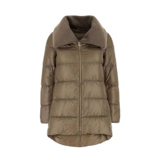 Herno Gesteppte Daunenjacke - - Coats - Damen - Braun - XL