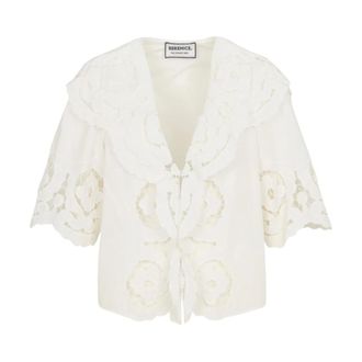 BERENICE Damen, Blusen & Hemden, Wei&szlig;, SGr&ouml;&szlig;e