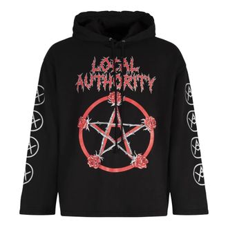 Local Authority Cotton Hoodie - - Sweatshirts & Hoodies - Herren - Schwarzk - L
